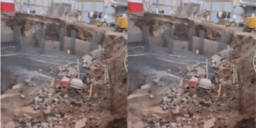 Westlands Building Collapse Leaves Two Trapped Two Escape Unharmed
