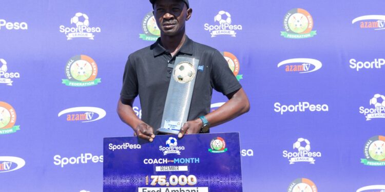 AFC Leopards Coach Fred Ambani Crowned December 2025 SportPesa League ...
