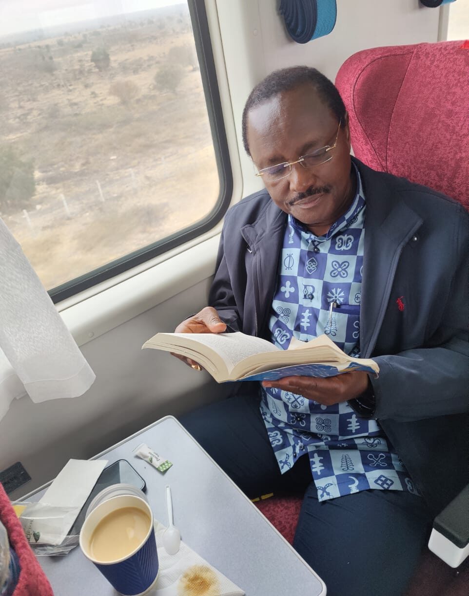 Kalonzo Warms Hearts Of Kenyans On SGR Trip