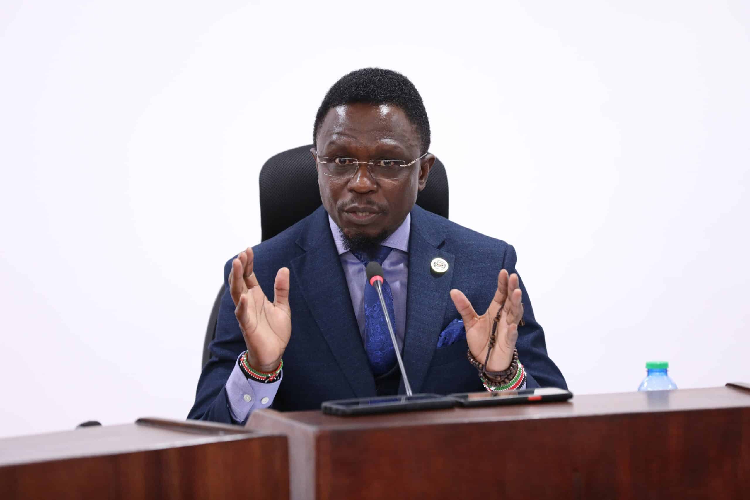 Namwamba Comes Face To Face With Cherargei In A Committee
