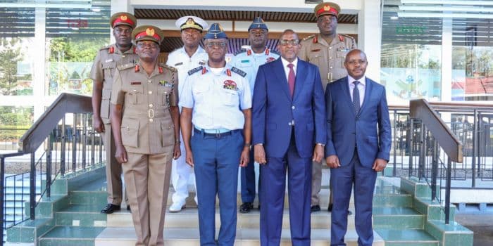 Ruto Announces Promotions In New KDF Appointments