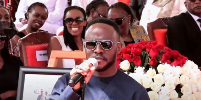 Ogolla Son Speaks On Father's Casket, Makes Request To KDF