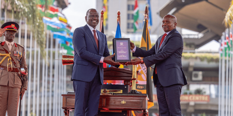 IN PICTURES: Moments Captured During Kindiki Swearing In