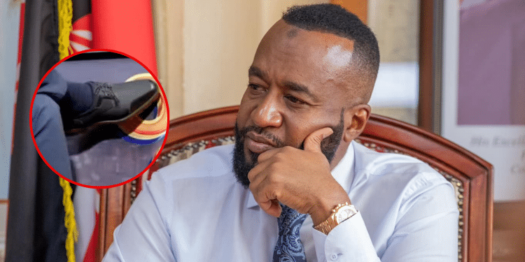 CS Joho Steps Out In Designer Shoes Worth Kshs.161,700
