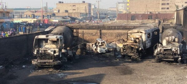 Donholm Gas Shop Explodes As Fire Destroys Businesses