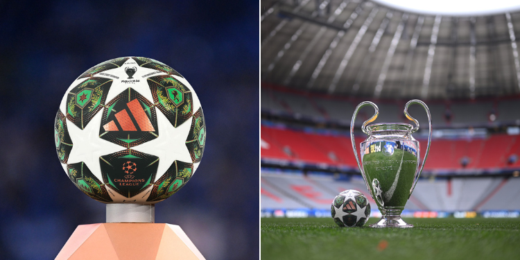 2025 UEFA Champions League Match Issued Ball Auctioned