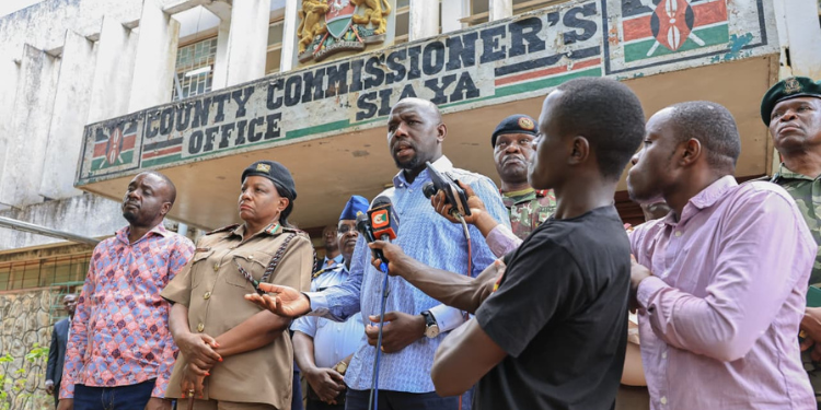 Murkomen Declares War On Illegal Alcohol, Mining In Western Kenya