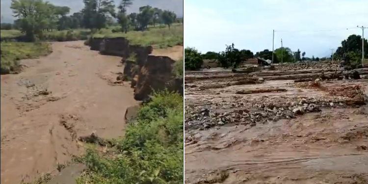 KeNHA Closes Road After Floods Wash Away Major Section